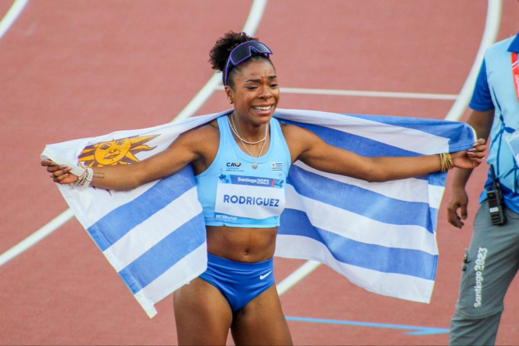 Plata y un nuevo podio para Déborah - Confederación Atlética del Uruguay